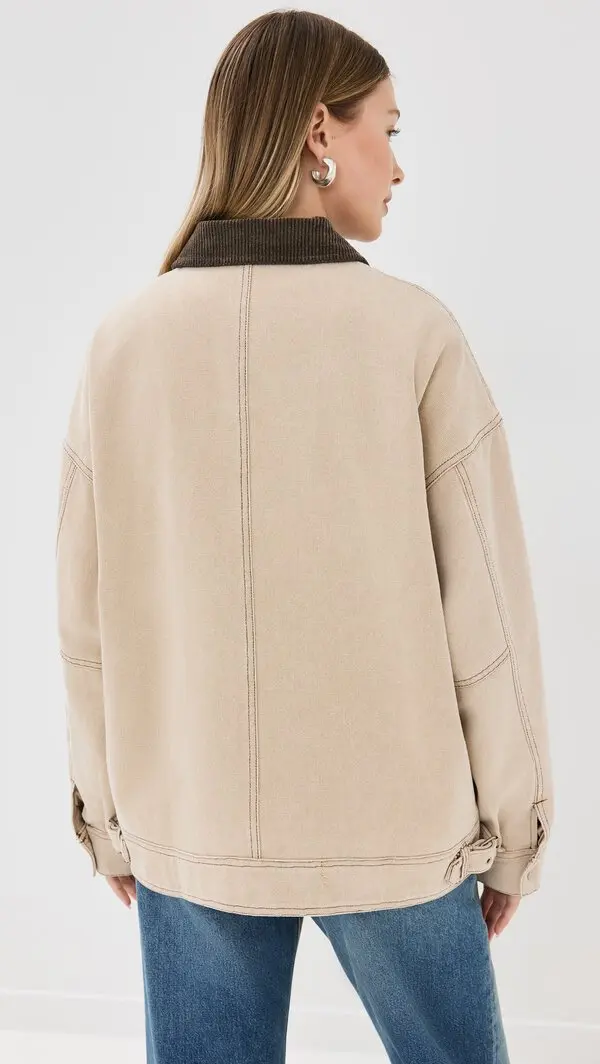 Lioness Workwear Barn Jacket - Stone