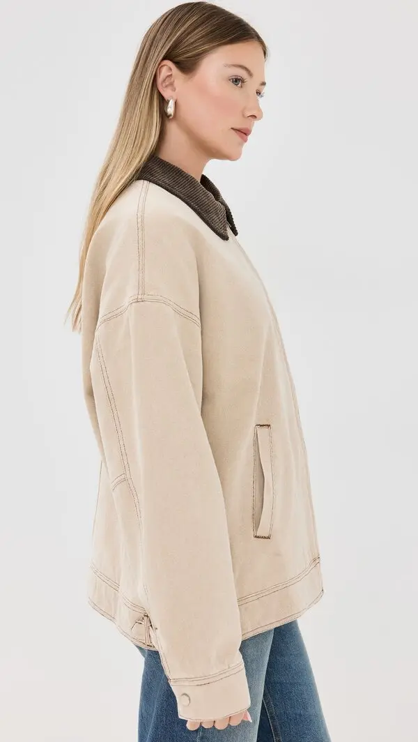Lioness Workwear Barn Jacket - Stone