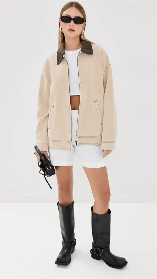 Lioness Workwear Barn Jacket - Stone