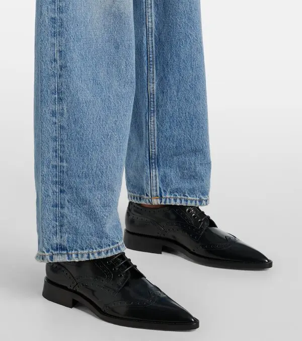 Victoria Beckham Leather Brogues
