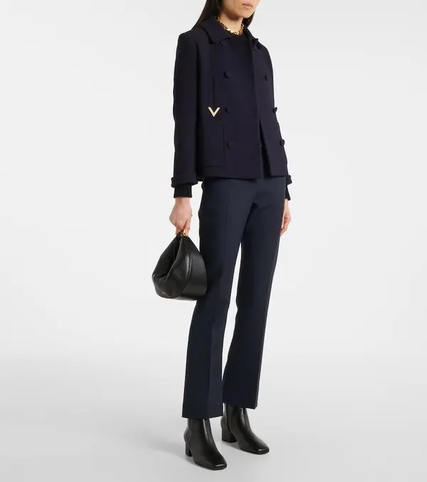 Valentino Garavani Rockstud 40 Leather Ankle Boots