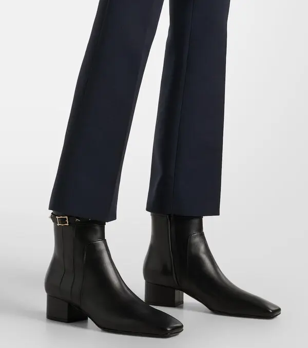 Valentino Garavani Rockstud 40 Leather Ankle Boots