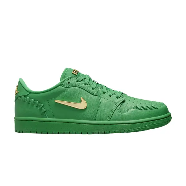 JORDAN 1 Low Method Of Make Sneakers - Green