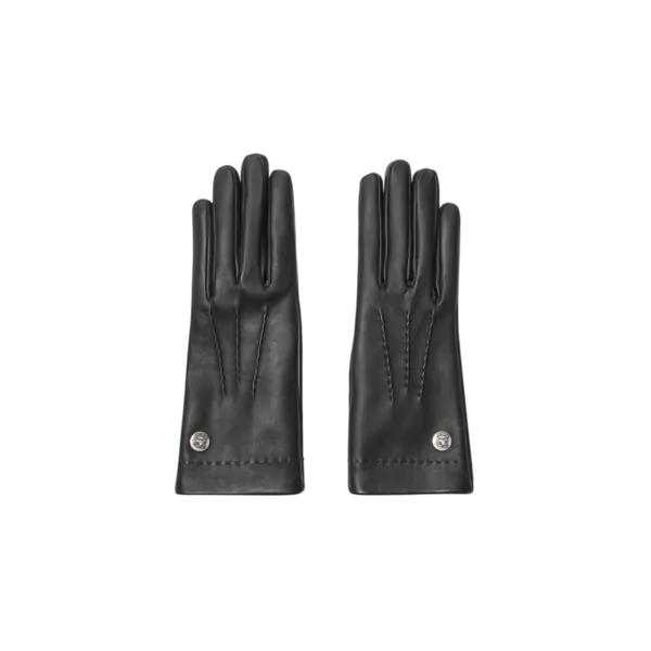 Burberry Leather Gloves - Black