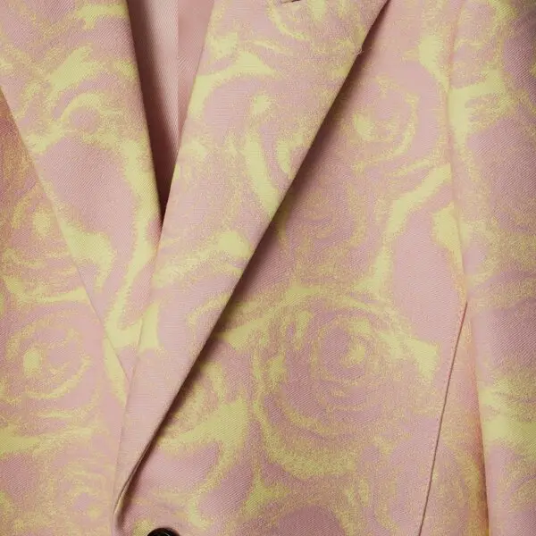 Burberry Rose Wool Tailored Jacket