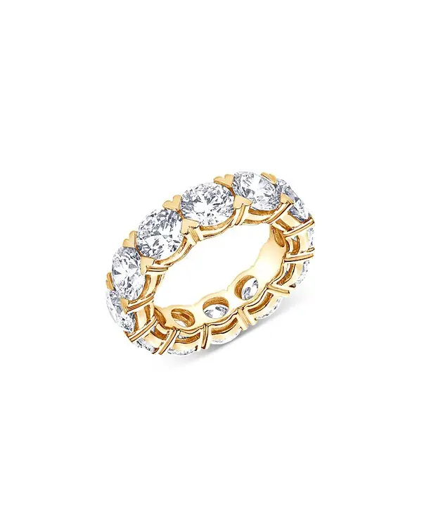Bloomingdale'S 18k Yellow Lab Grown Diamond Eternity Band 10.05 Tcw - Gold