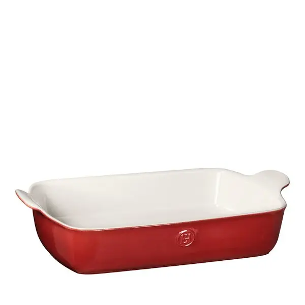 EMILE HENRY 13.7 Large Rectangular Baker - Rouge