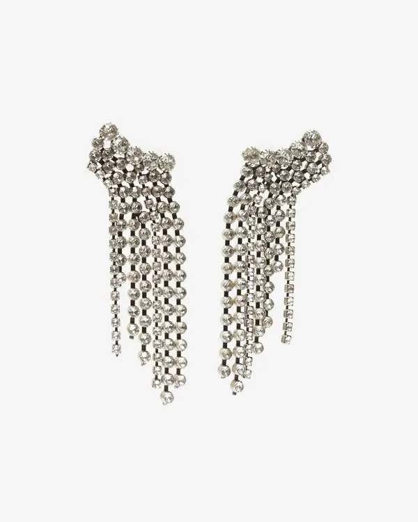 Isabel Marant A Wild Shore Cascade Earrings - Transparent