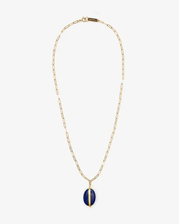 Isabel Marant Stones Necklace - Navy Blue