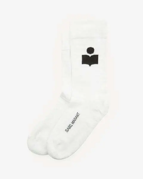 Isabel Marant Siloki Socks - White