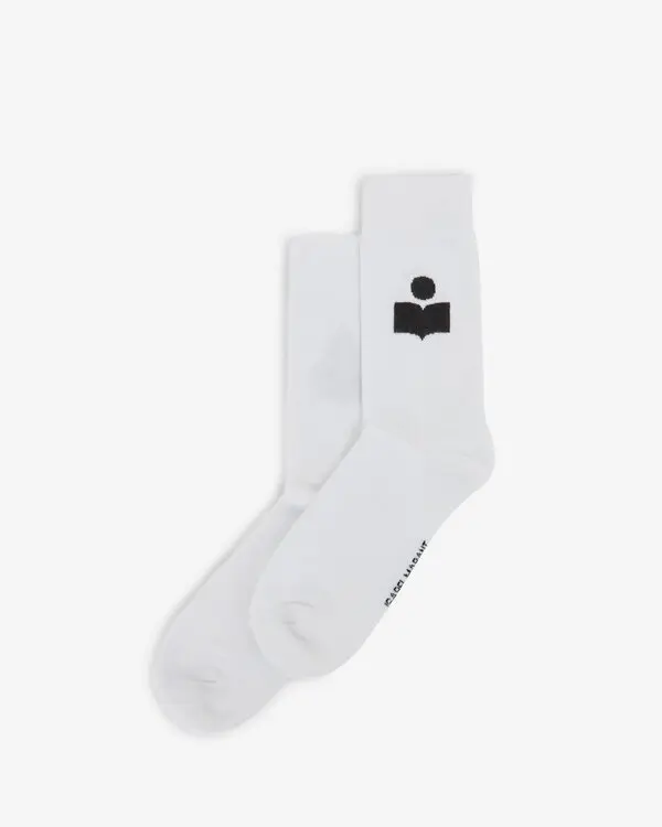 Isabel Marant Siloki Socks - White
