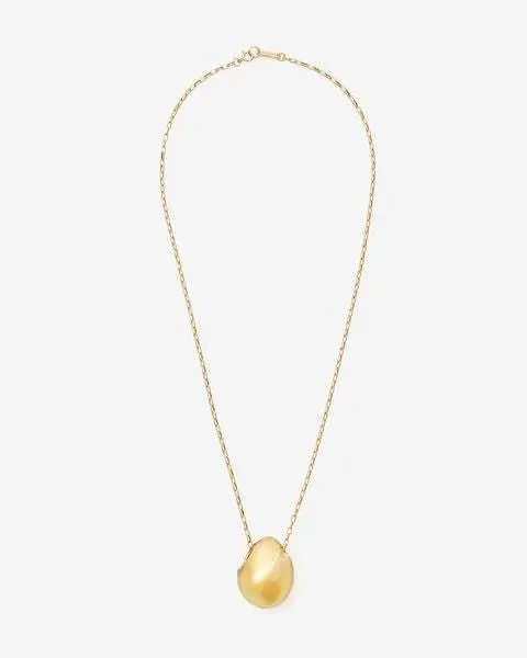 Isabel Marant Shiny Bubble Pendant Necklace