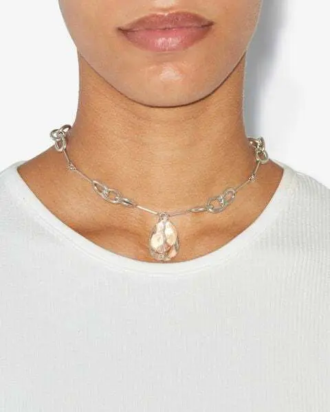 Isabel Marant Necklace With Pendant - Silver