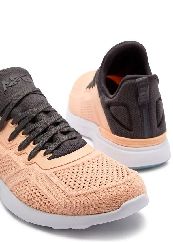 Apl Techloom Tracer Sneakers In Peach - 70% Off | Editorialist display picture 1