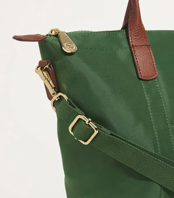 Harrods Nylon Tote Bag - Green