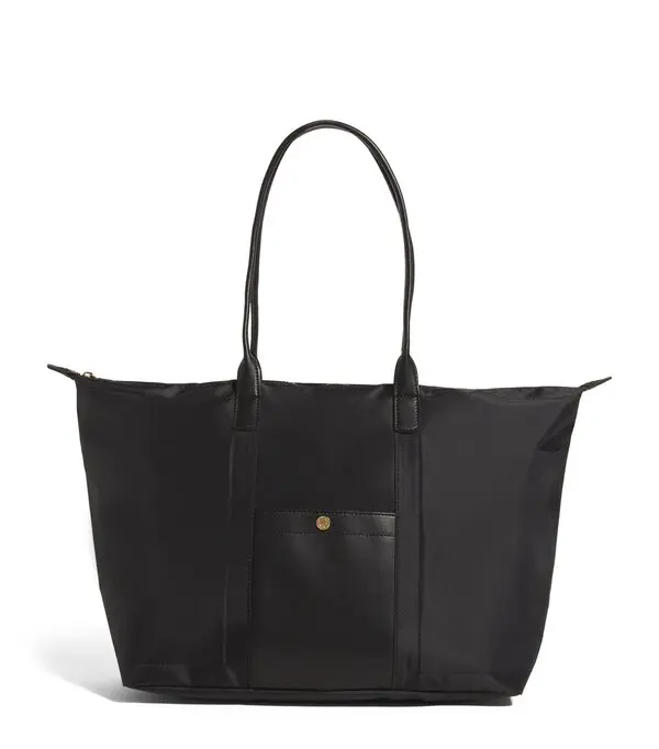 Harrods Nylon Tote Bag - Black