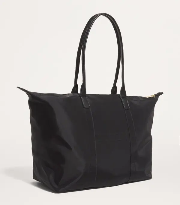 Harrods Nylon Tote Bag - Black
