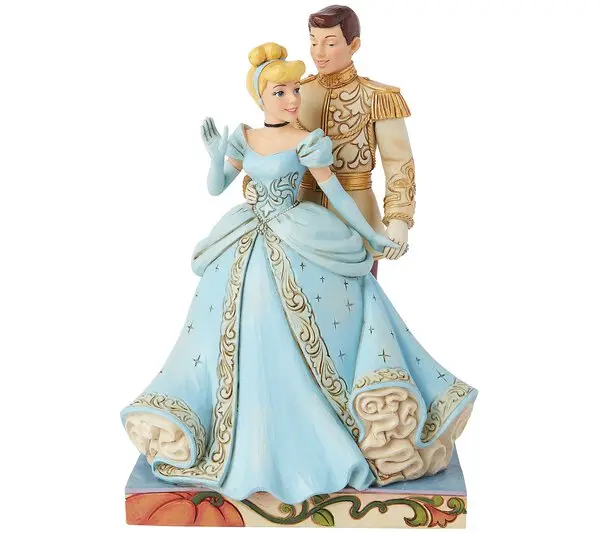 JIM SHORE Disney Traditions Cinderella & Prince Charming - One-color