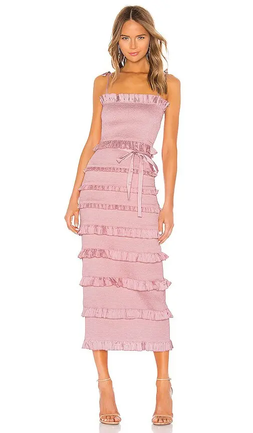 V. CHAPMAN Lily Dress - Pink
