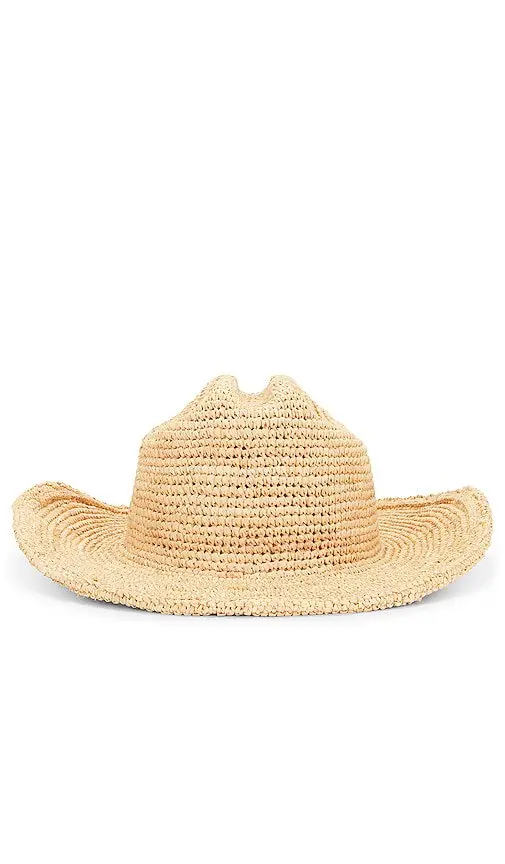 Lack Of Color Raffia Cowboy Hat