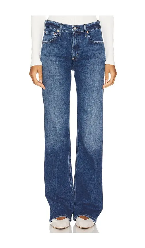 Citizens Of Humanity Vidia Mid Rise Boot Jeans - Denim-medium