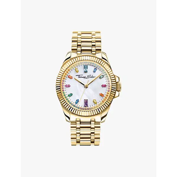 THOMAS SABO Divine Rainbow Quartz Watch - Stainless Steel