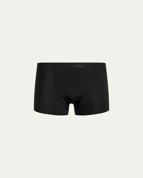 Commando Bonded Microtech Boxer Briefs - Black