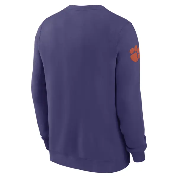 Nike Clemson Tigers Sideline Dabo College Pullover Crew