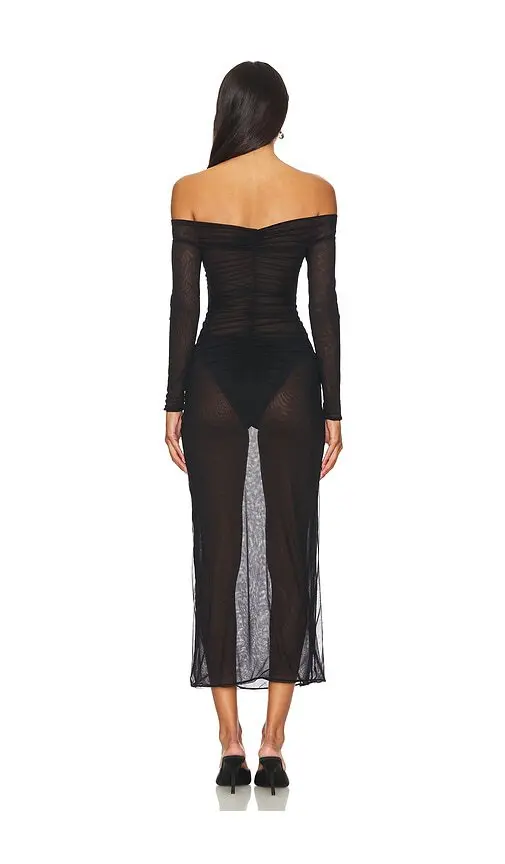 MAYGEL CORONEL Heliosa Maxi Dress In Black