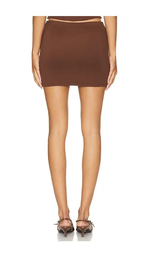 LOVERS AND FRIENDS Morgan Mini Skirt - Brown