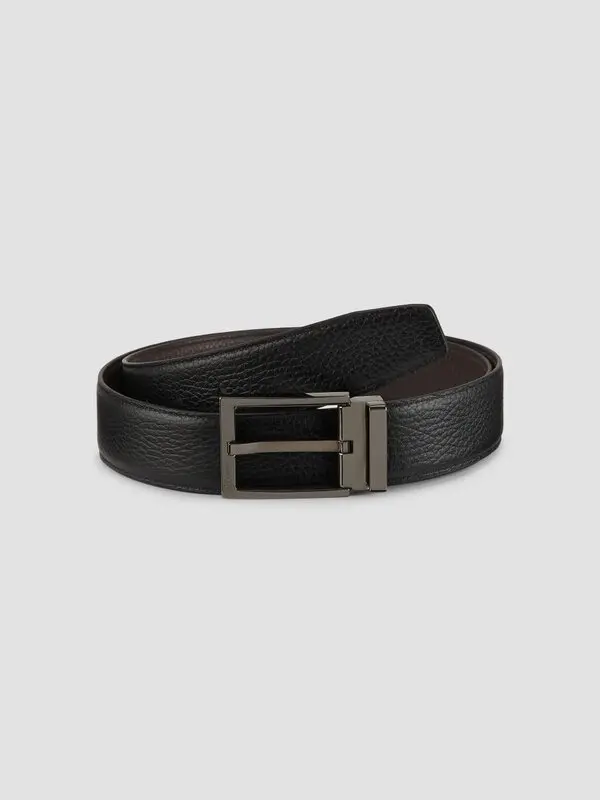FERRAGAMO Double Adjustable Cut-to-size Leather Belt