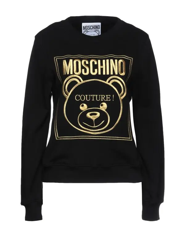 Moschino Appliquéd Cotton Sweatshirt
