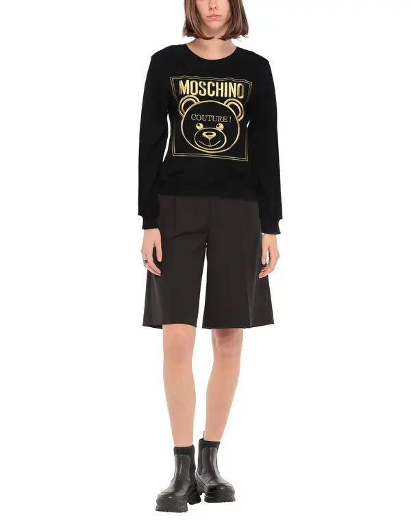 Moschino Appliquéd Cotton Sweatshirt