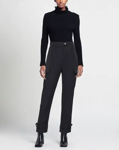 Alexander McQueen Midnight Wool And Cotton Pants - Blue