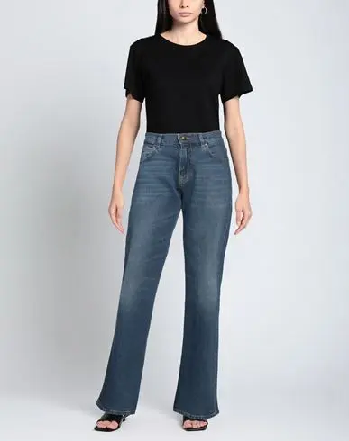 Pinko Wide Leg Denim Jeans
