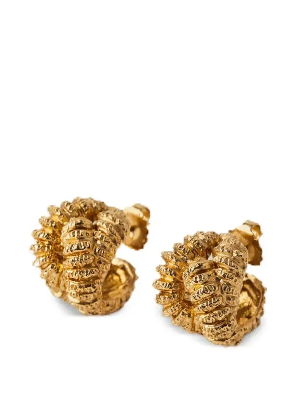 PAOLA SIGHINOLFI Talisman Hoop Earrings