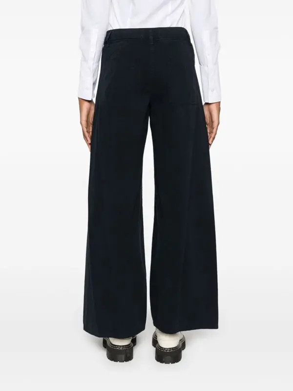 NILI LOTAN Megan Wide-leg Trousers - Blue