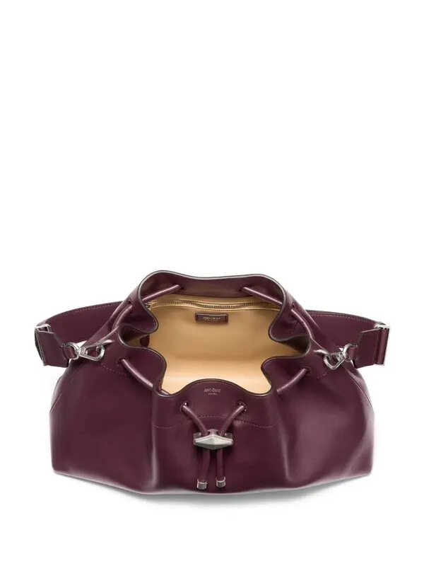 JIMMY CHOO Cinch Shoulder Bag - Red