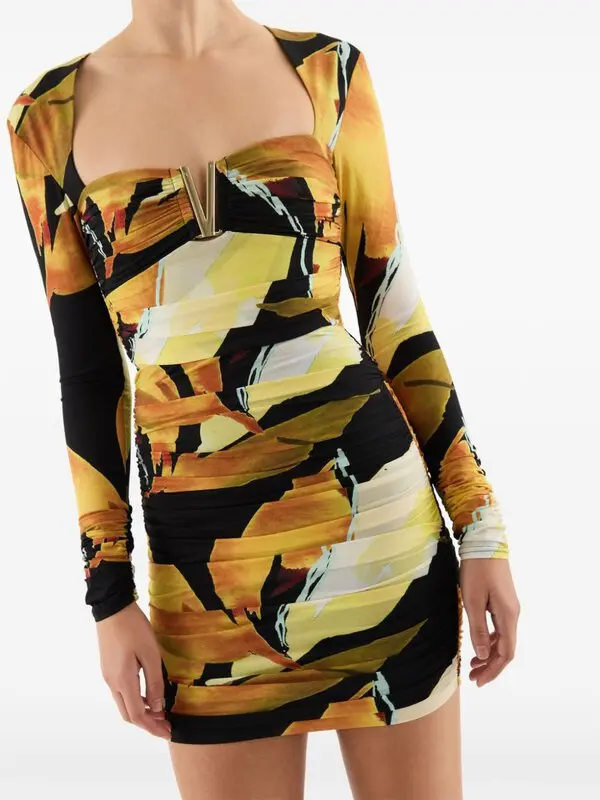 rebecca vallance black and gold dress YARA main image 0