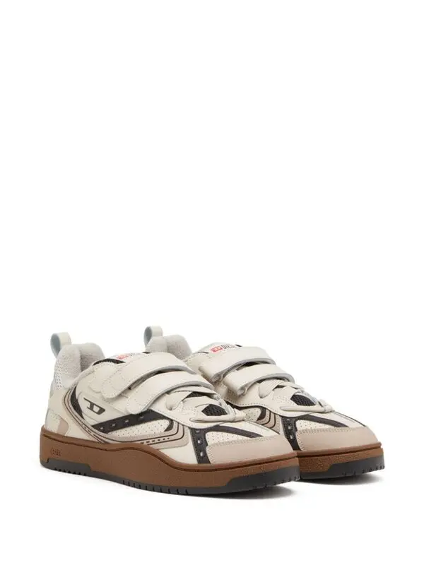 DIESEL® S-ukiyo Panelled Leather Sneakers