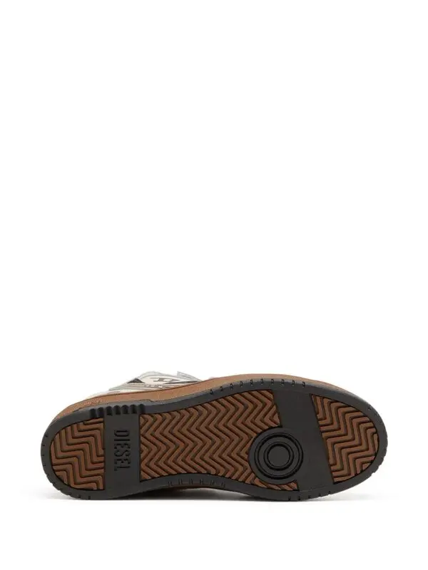 DIESEL® S-ukiyo Panelled Leather Sneakers