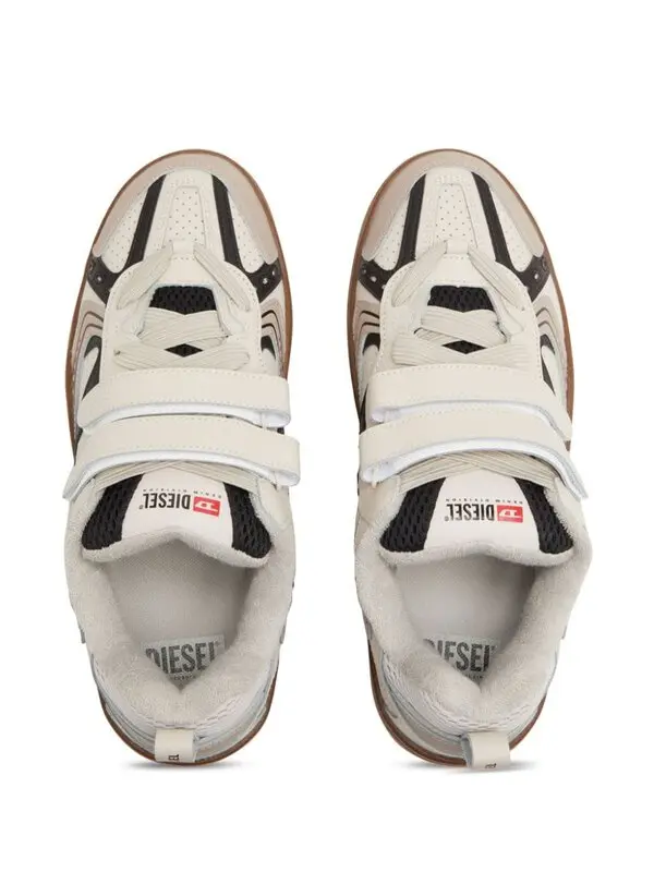 DIESEL® S-ukiyo Panelled Leather Sneakers