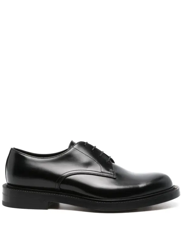 Gucci Logo-lettering Derby Shoes