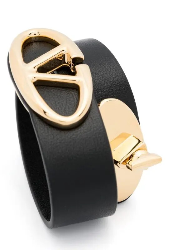 Valentino Garavani Vlogo Buckle Bracelet - Gold