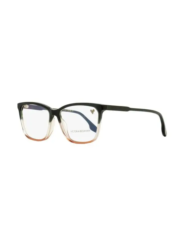 Victoria Beckham Rectangle-frame Glasses - Black