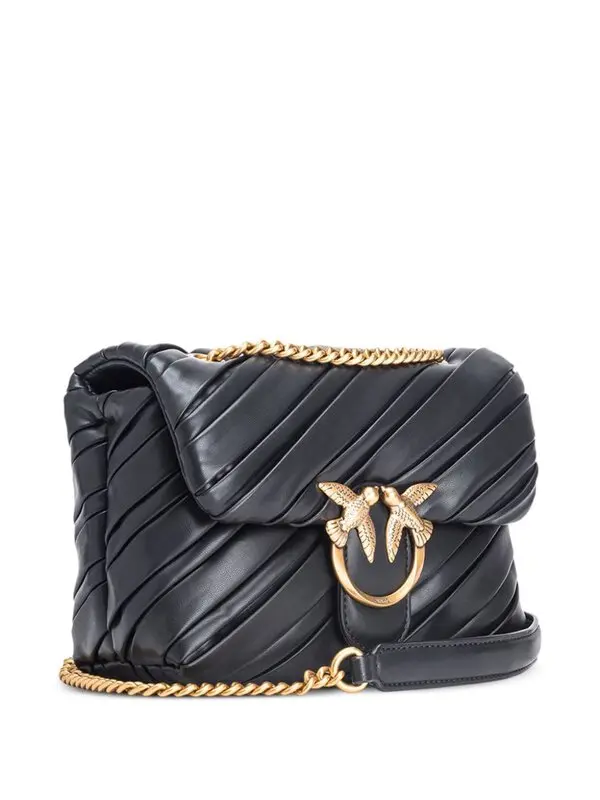 Pinko Mini Love Puff Crossbody Bag - Black