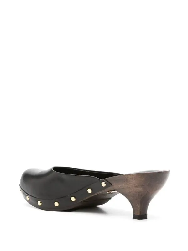 Chloé Judith 40mm Leather Mules
