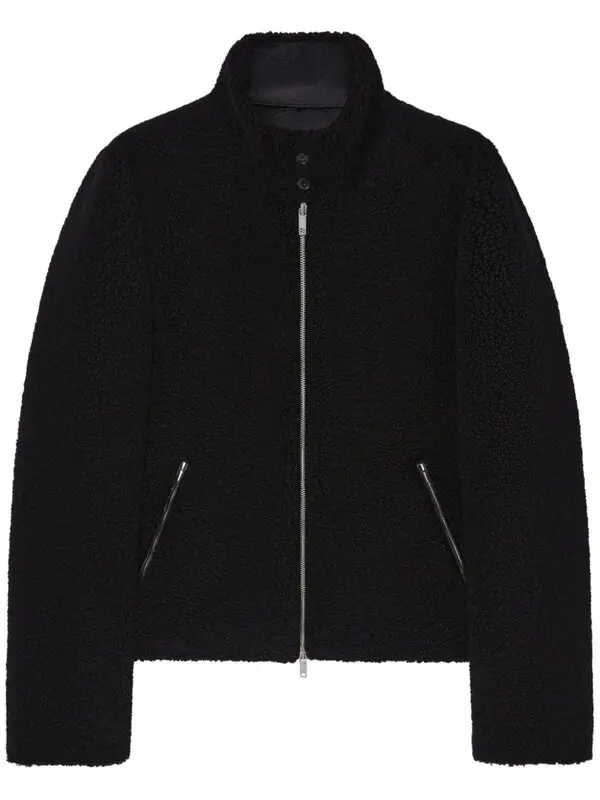 COURREGES Fleece Bomber Jacket