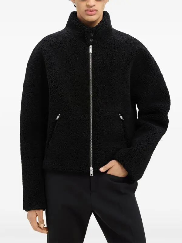 COURREGES Fleece Bomber Jacket