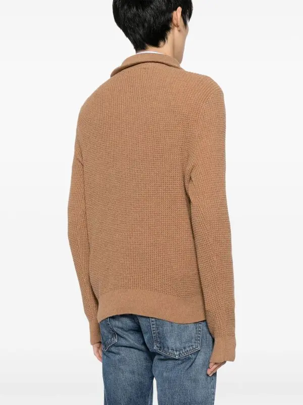 Polo Ralph Lauren Pony-embroidered Waffle-knit Jumper